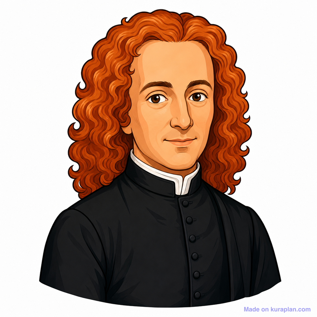 Antonio Vivaldi Portrait — Free Printable Clipart for Teachers | Kuraplan