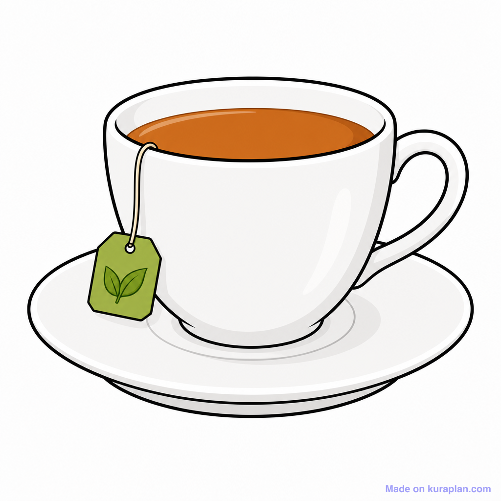 Food Tea Cup — Free Printable Clipart for Teachers | Kuraplan