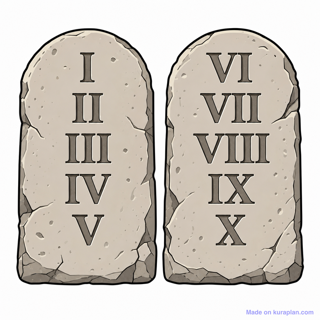 Ot Ten Commandments Tablets — Free Printable Clipart for Teachers ...