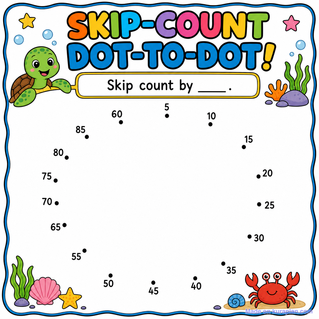 Free Skip Counting Clipart for Teachers — 1 Printables | Kuraplan